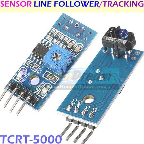 Jual Sensor Line Follower Tracker Tracer TCRT-5000 TCRT5000 Garis Infra ...