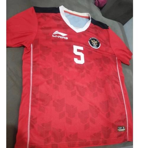 Jual Rizky Ridho #5 R. Ridho Timnas Indonesia Home Jersey SEA Games ...