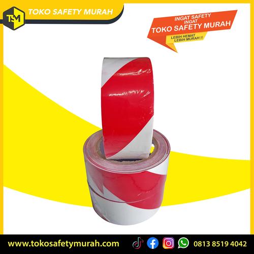 Jual Police Line Lem Barricade PVC Stiker Sign Floor Tape Lakban Lantai ...