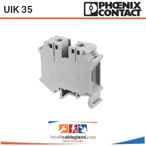 Jual Terminal Block PHOENIX CONTACT UK 35 ori utk kabel 35mm - Kota ...