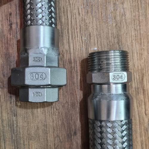 Jual flexible metal hose 1,5'' . 11/2'' conector watermur x drat luar ...