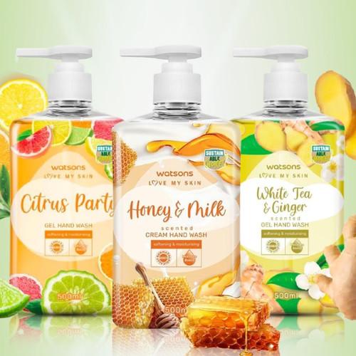 Promo WATSONS SABUN CUCI TANGAN CREAM HAND WASH 500 ml - Refill ...