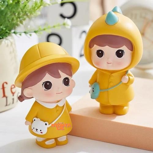 Jual CTC17 Topper ANAK BAJU KUNING Dino Hiasan Dekorasi Kue Cake Ulang ...