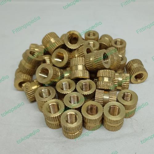 Jual Fitting Insert Fiber Drat Dalam M5 X 0.8 Brass - Jakarta Barat ...
