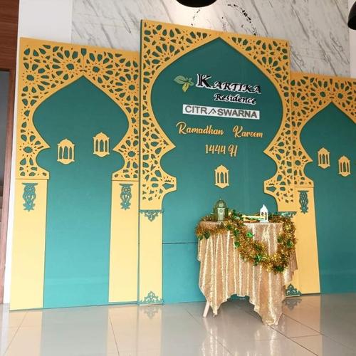 Jual PROMO PAKET DEKORASI BACKDROP RAMADHAN LEBARAN IDUL FITRI KANTOR ...