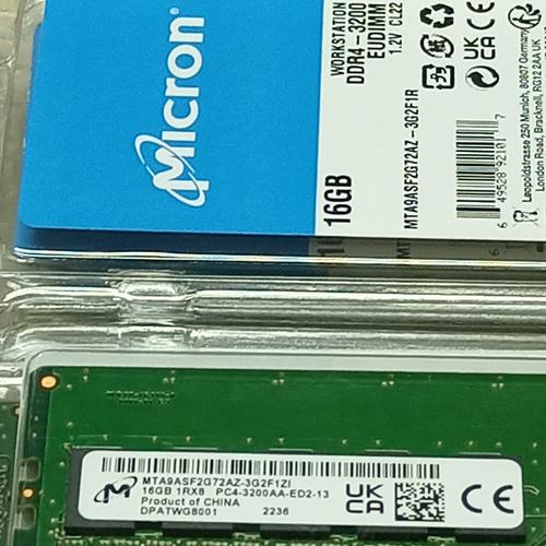 Jual Memory Server Micron 16GB DDR4-3200 ECC UDIMM Unbuffered - Jakarta ...