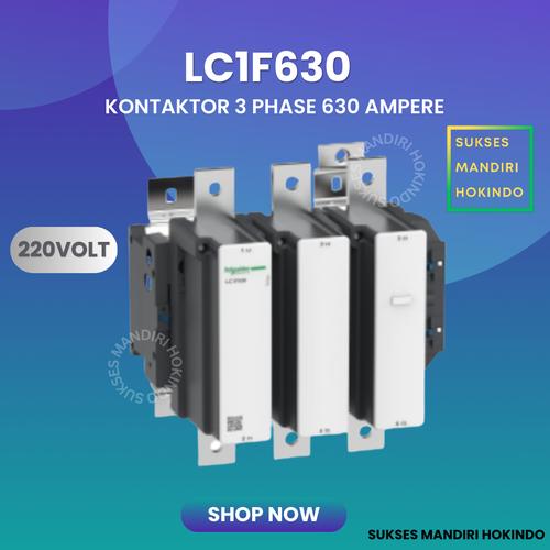 Promo Kontaktor 3 Phase 630 Ampere Contactor 3P 630A LC1F630 Schneider ...