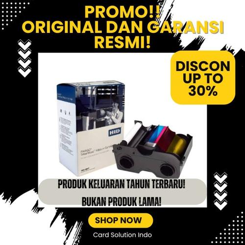 Jual Ribbon warna YMCKO Fargo DTC1250e & C50 045500 45500 250 image ...