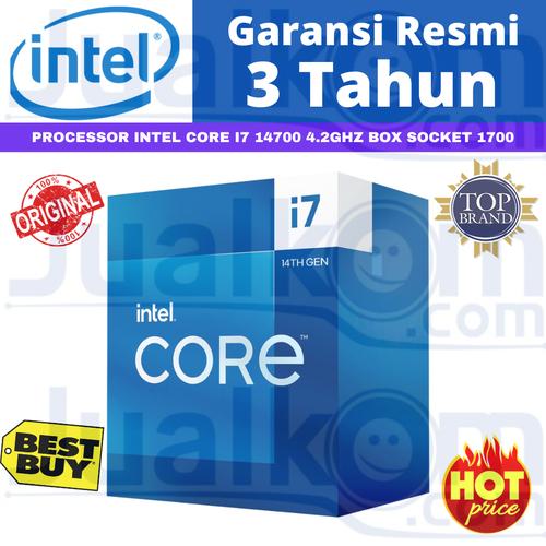 Jual CPU Processor Intel Core i7 14700 4.2Ghz Box Socket 1700 - Jakarta ...