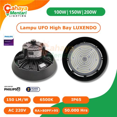 Jual Lampu High Bay LUXENDO 100W 150W 200W LXHB11 UFO LED Pabrik ...