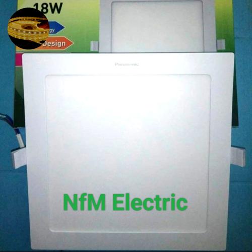 Jual Panasonic Downlight LED Kotak 18W Inbow/ LED Panel Plafon Slim ...