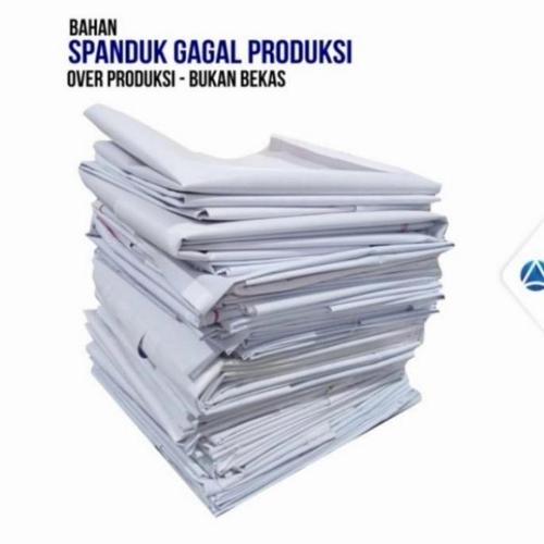 Jual PROMO BANNER SPANDUK FLEXY 3X5 METER POLOS BEKAS SISA PRODUKSI ...