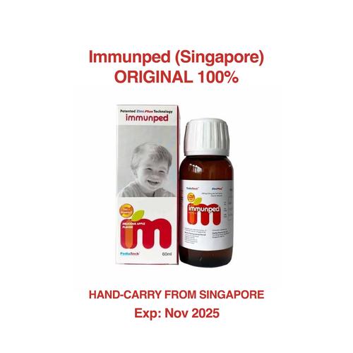 Jual Immunped Singapore 60 ml - Vit C plus Zinc - Jakarta Timur ...