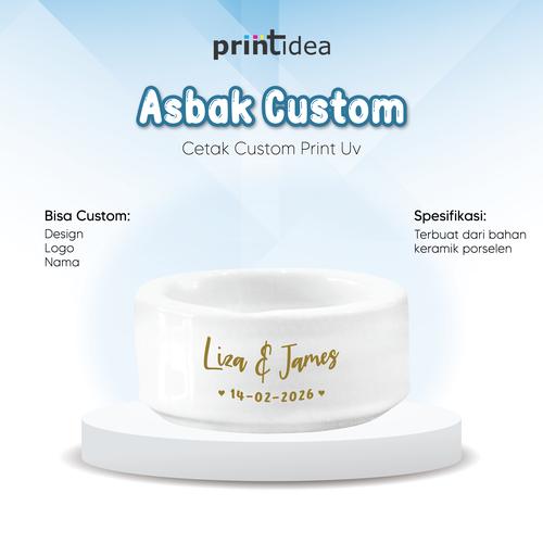 Jual Cetak Asbak Custom Souvenir Perusahaan Souvenir Nikah Cetak Logo ...