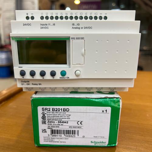 Jual Schneider Smart Relay Zelio Logic SR2 B201BD / SR2B201BD 24VDC NEW ...
