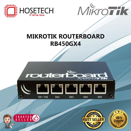 Jual Mikrotik Routerboard RB450Gx4 - Jakarta Pusat - Hosetech | Tokopedia