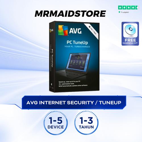 Promo Antivirus AVG Internet Security & AVG Tune UP - Original - 1 ...