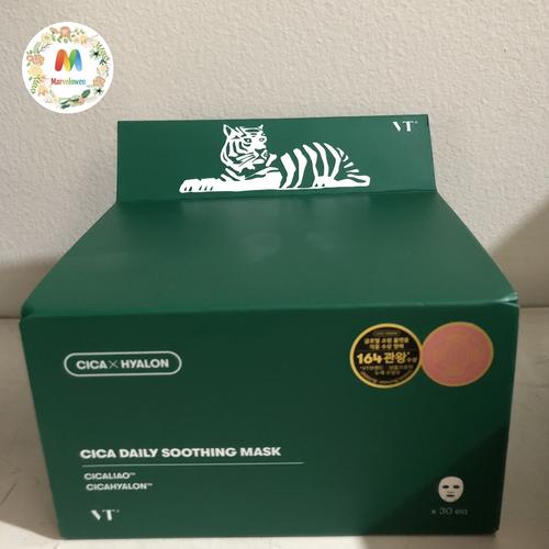 Jual VT CICA X HYALON CICA DAILY SOOTHING MASK ORIGINAL KOREA - Jakarta ...