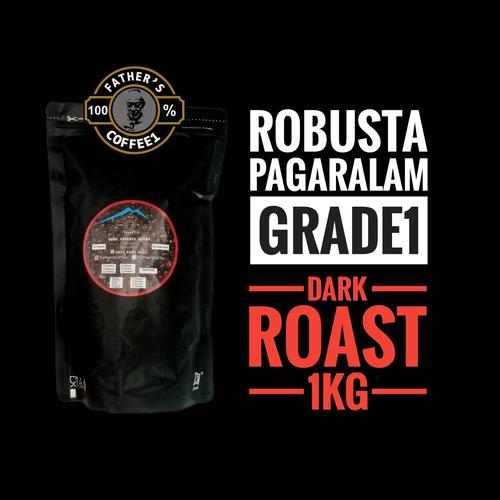 Jual Kopi Grade1 Robusta Pagaralam 1Kg Dark Roast, Kopi Biji/Bubuk ...