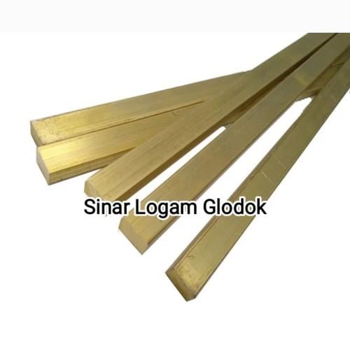 Jual inlay kuningan plat strip kuningan 3mm x 25mm x 300mm - Jakarta ...