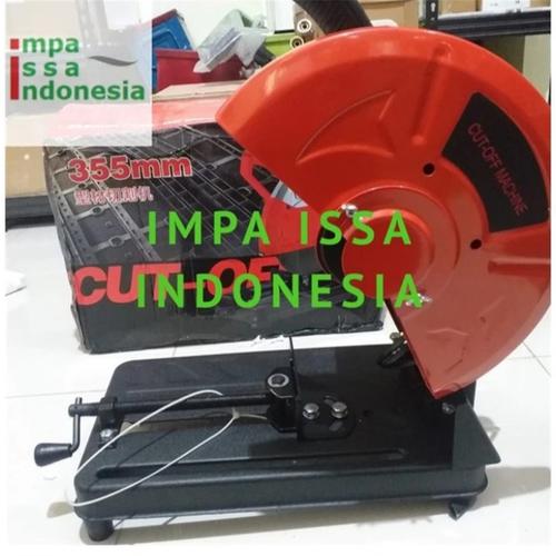 Jual 591157 electrik rod cutter 220 v 405 mm, wheel dia 355 mm - merah ...