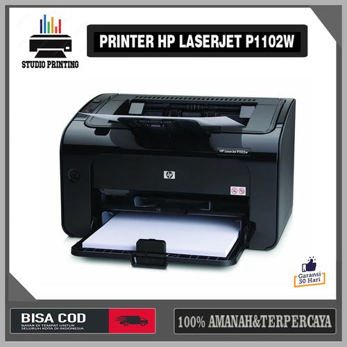 Jual Printer Laser Mono HP Laserjet Pro P1102W Wifi - Jakarta Pusat - Studio Printing. | Tokopedia