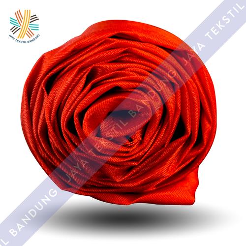 Jual Kain Satin Peles Veles CAPUNG(Merah Bendera)kain bendera merah ...