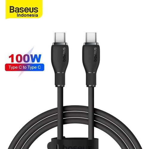 Jual Baseus Kabel Data Pudding Serries Type-C to Type-C 100W Fast ...