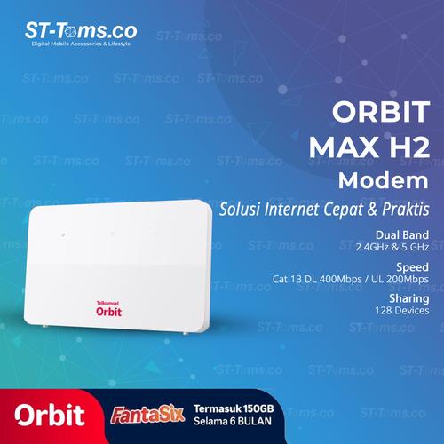 Jual Huawei Telkomsel Orbit Max H2 B636 LTE Cat.13 Dual Band 2.4GHz ...