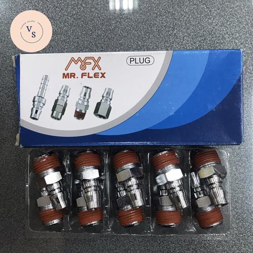 Jual Air Quick-Coupler. MR FLEX. 40PM 1/2" Male thread. Coupler Angin ...