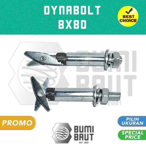 Jual Dynabolt Hebel Galvanis Putih Dinabolt Bata RIngan (Beban Berat ...