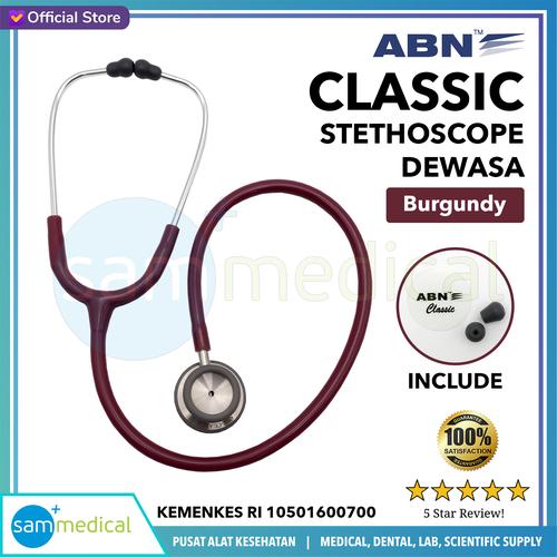 Jual ABN Classic Stethoscope Adult / Stetoskop Dewasa / Stetoskop ...