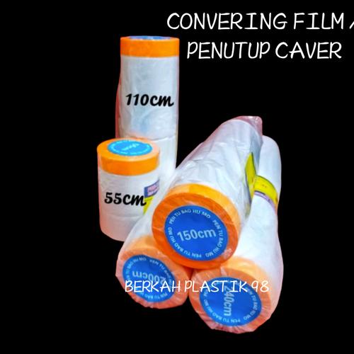 Jual COVERING film Masking Tape,(20Meter) Plastik Penutup Furnitur ...