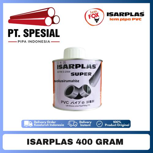 Jual Lem Pipa Isarplas Kuas 400gr Lem Pipa PVC Pralon Kaleng 400g ...