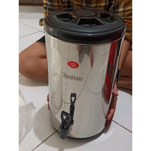 Jual Water Jug Milk Tea Bucket Kimitsu 12 Liter / Dispenser Teh Kopi ...