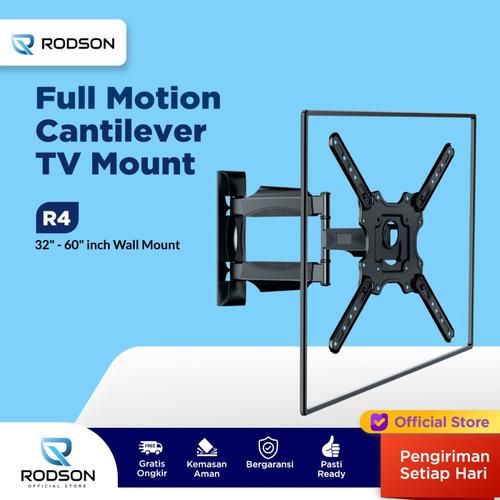 Jual Rodson R4 bracket tv monitor LED LCD 32" - 60" inch kualitas NB P4 ...
