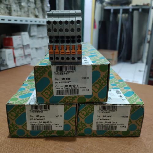 Jual Terminal Phoenix Contact UT 4-TWIN-MT UT4-TWIN-MT ORIGINAL - Kota ...