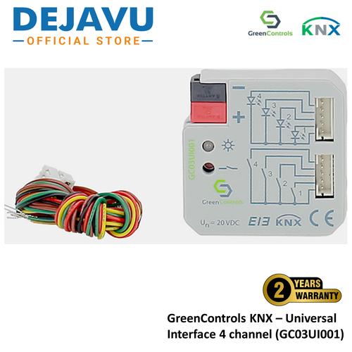 Jual GreenControls KNX - Universal Interface 4 channel (GC03UI001 ...