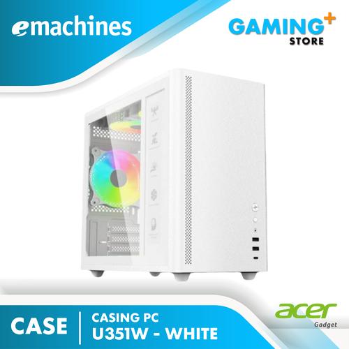 Jual Casing Emachines U351W White - MATX Case - Kota Surabaya - Gaming ...