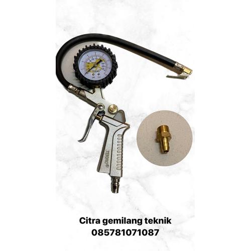 Jual Manometer Tekiro Tyre Pressure Gauge 3 In 1/ Alat Isi Ban Angin ...