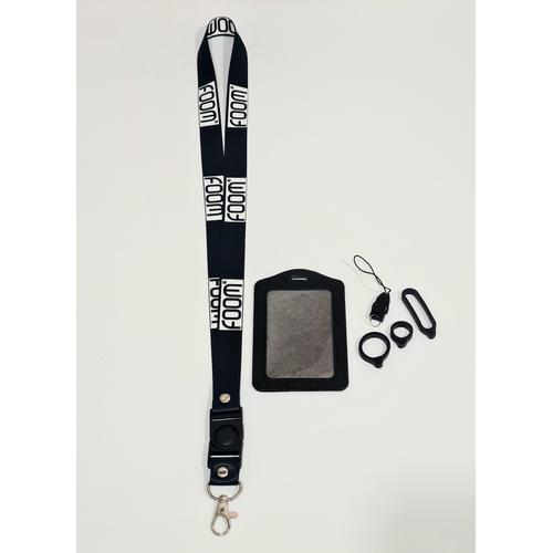Jual Lanyard Premium FOOM " FREE " Case Gantungan Karet Oring Cantolan ...