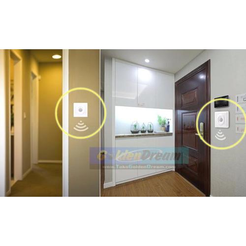 Jual Saklar Dinding Sensor Gerak PIR Wall Switch Lampu Kipas Otomatis ...