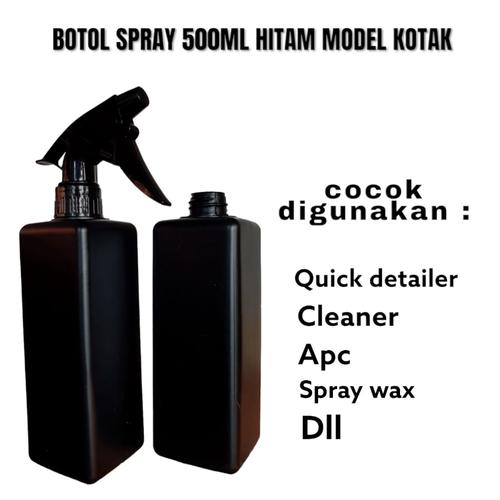 Promo Botol spray 500ml tahan kimia kotak untuk degreaser apc spray ...