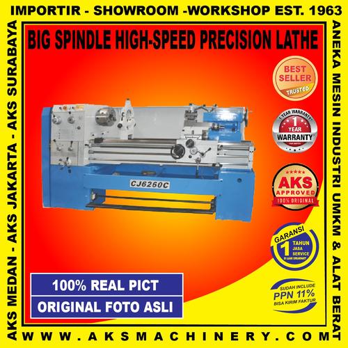 Jual Mesin Bubut Besi Big Spindle High- Speed Precision Lathe AKS ...