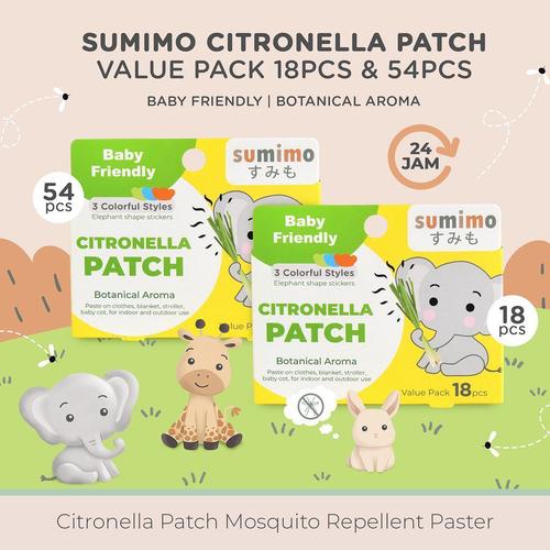 Jual Sumimo Citronella Patch Mosquito Repellent - 18 pcs - Jakarta ...
