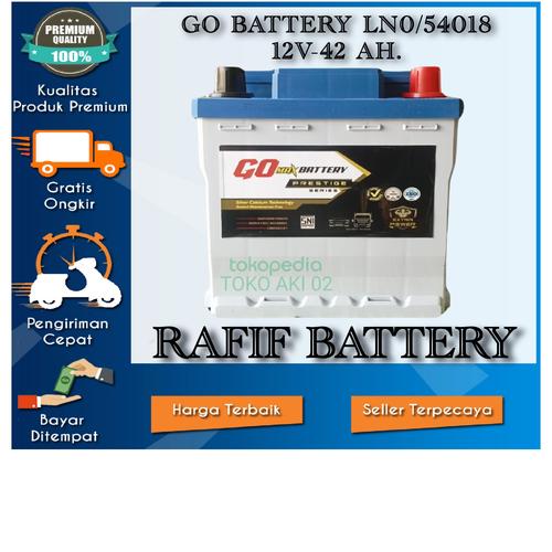 Jual Aki Mobil Corolla Cross. Go Battery DIN 42/54018/LN0. 12V-42 AH ...