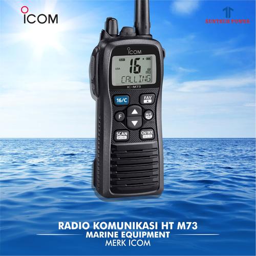 Jual Radio HT Merk Icom M73-Plus VHF Alat Radio Komunikasi Marine ...