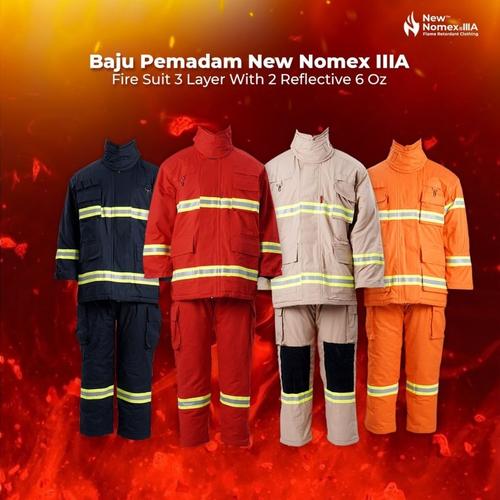Jual NEW NOMEX IIIA FIRE SUIT COVERALL / BAJU PEMADAM NEW NOMEX IIIA ...