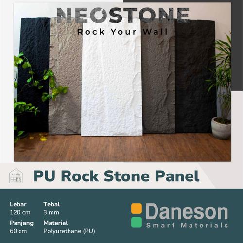 Jual PU Stone Rock Panel / Dinding Motif Batu Neostone by DANESON - Ash ...