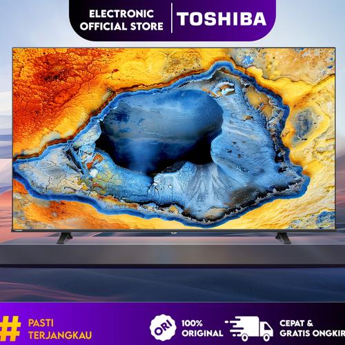 Promo TOSHIBA 50C350LP C350L Led Smart Google TV 50" Inch 4K HDR Dolby ...